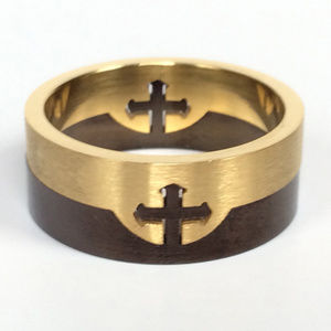 DGstyle | Accessories | Mens Cross Pattern Ring | Poshmark